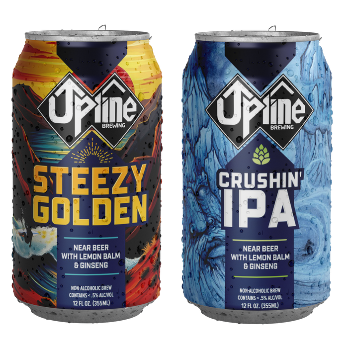 Steezy Golden & Crushin' IPA - Duo Pack - Upline Brewing